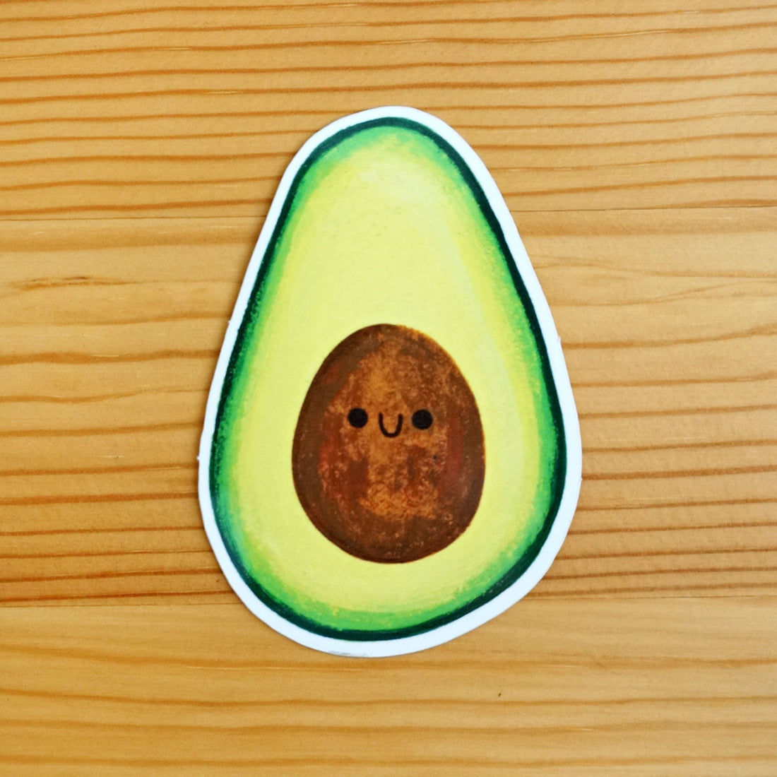 Avocado Sticker – Nellie Le